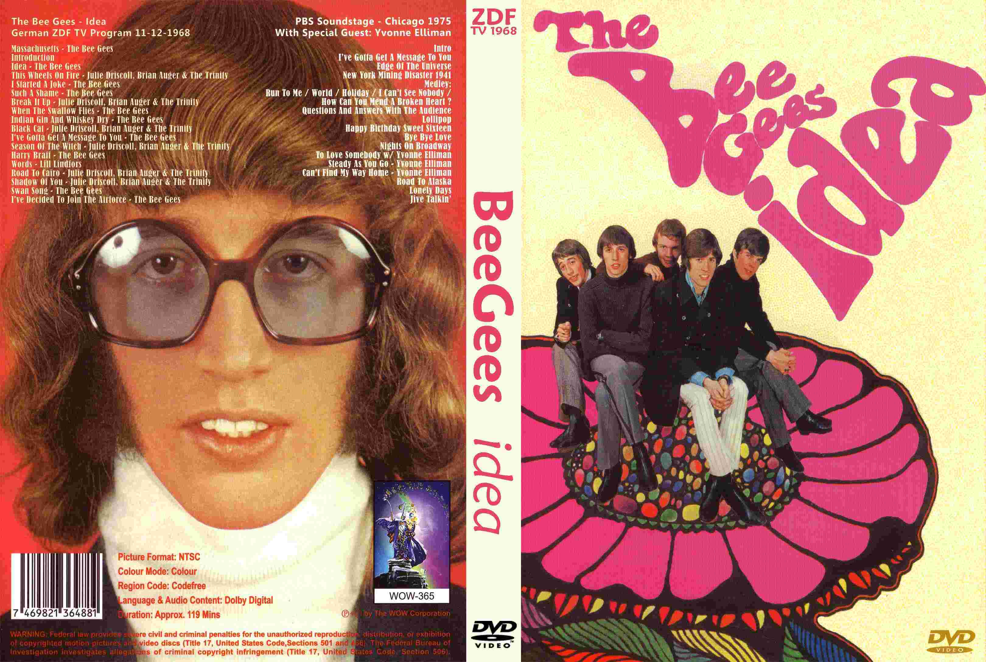 Bee Gees Idea : Front | DVD Covers | Cover Century | Over 1.000.000 ...